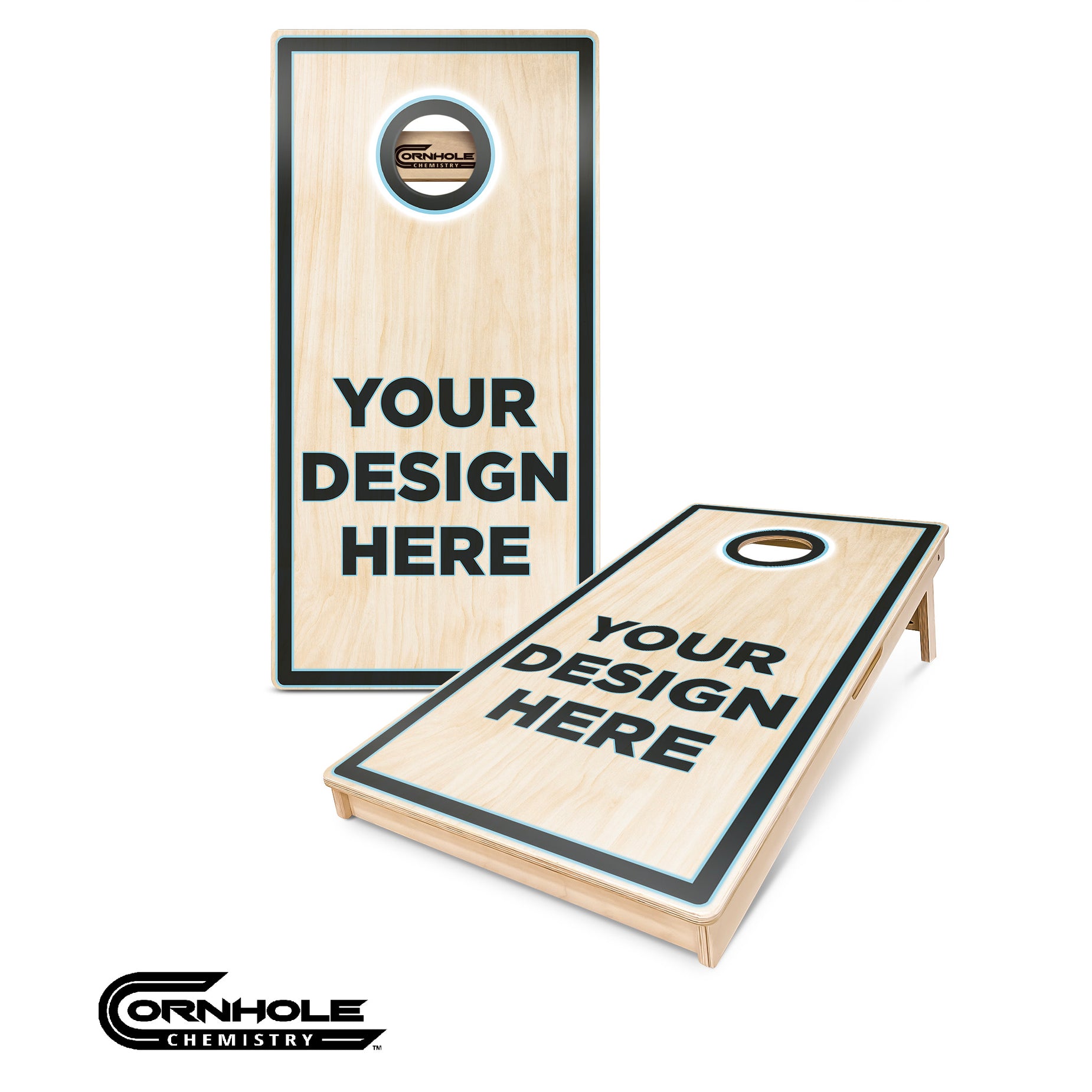 Custom Regulation Pro Series Cornhole Boards UV PRINTED – Cornhole ...